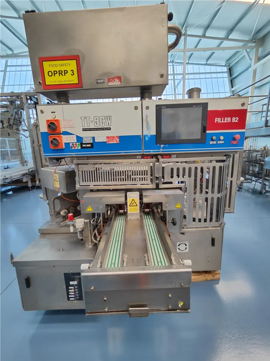 LLENADORA SELLADORA TOYO JIDOKI TT9CW | Maquinaria Tomás Guillén