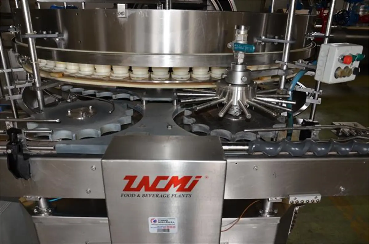 LLENADORA TELESCOPICA ZACMI INOX | Maquinaria Tomás Guillén