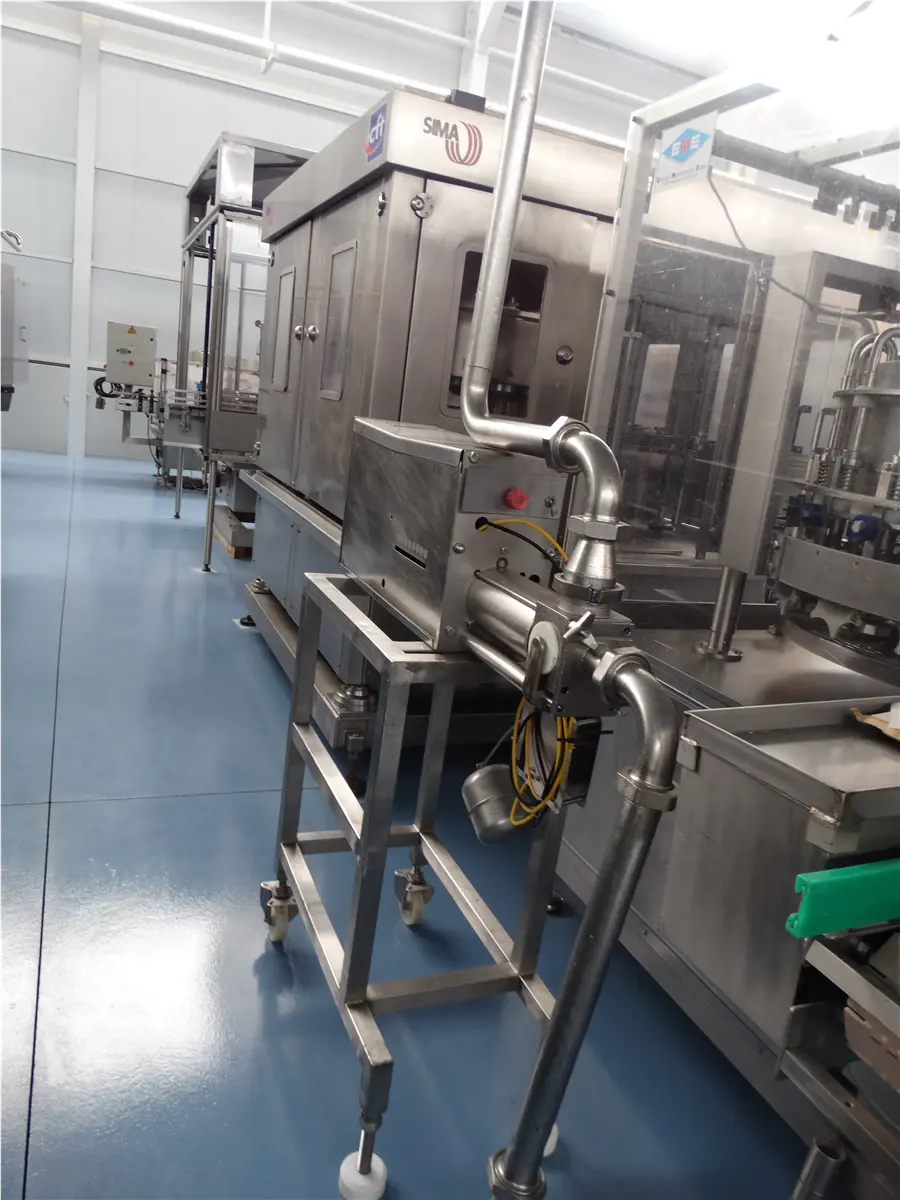 LLENADORA DE 1 PISTON PARA PRODUCTOS DENSOS AUTOMATICA, TURBO TOOLS ...