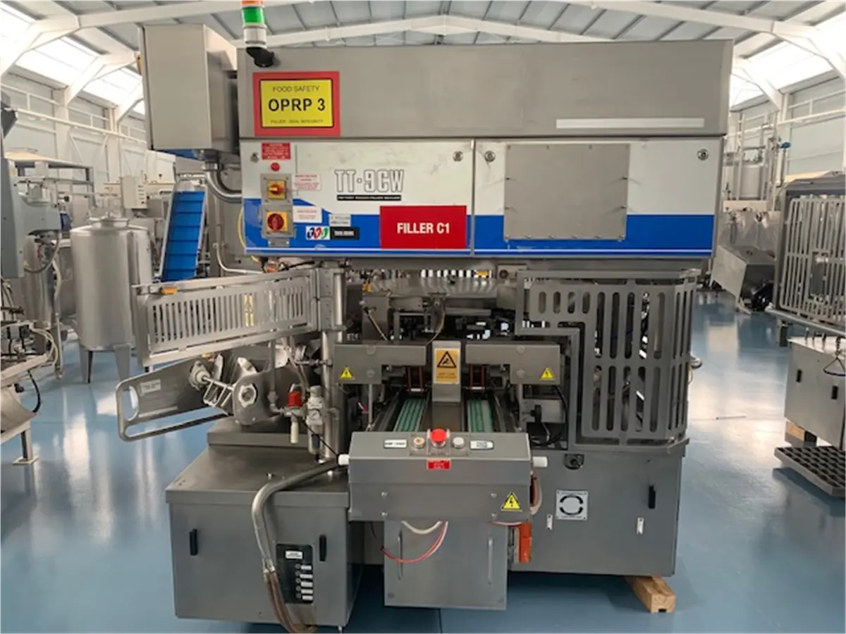 LLENADORA SELLADORA TOYO JIDOKI TT9CW | Maquinaria Tomás Guillén